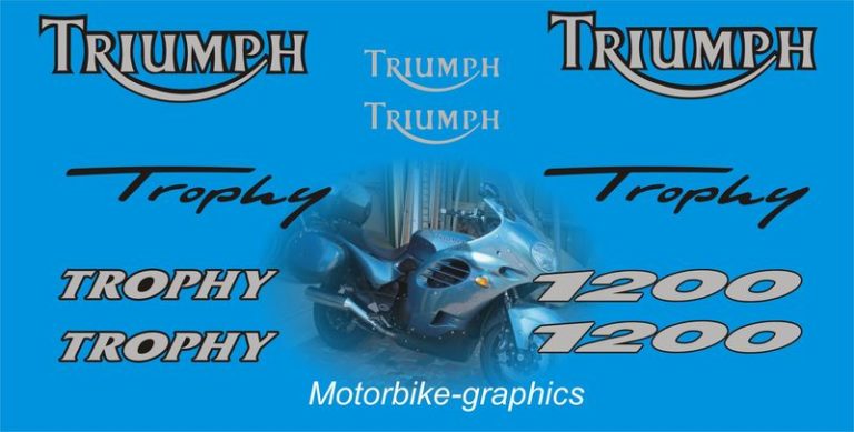 Triumph Trophy 1200 Decals | MX Decals
