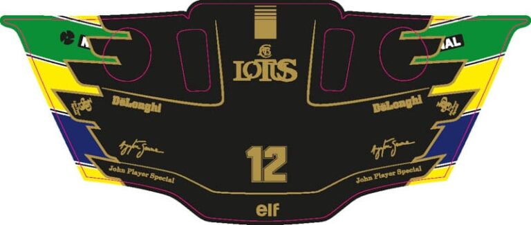 Logitech G29 Ayrton Senna John Player 01 | MX Decals